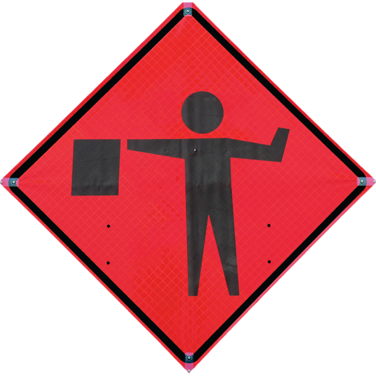 Roll Up Signs - 36" x 36" - Guardian Roadway Safety